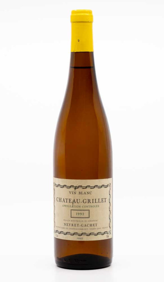 CHÂTEAU GRILLET - Château Grillet 1992 white - Wine from château ...