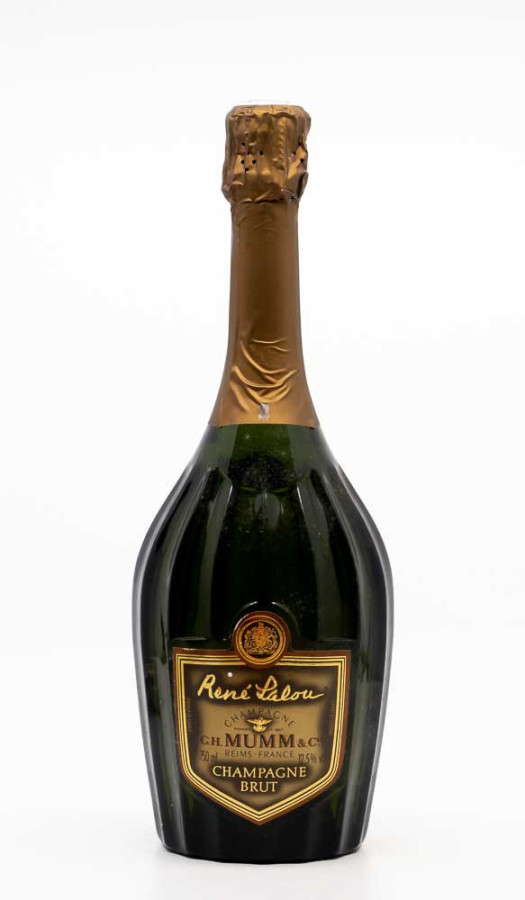 MUMM - Champagne René Lalou - Période 1980-1990 blanc - Vin champagne ...