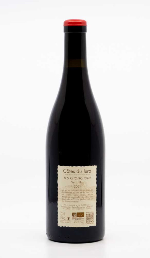 GANEVAT ANNE ET JEAN FRANCOIS - Côtes du Jura les Chonchons 2024 red ...